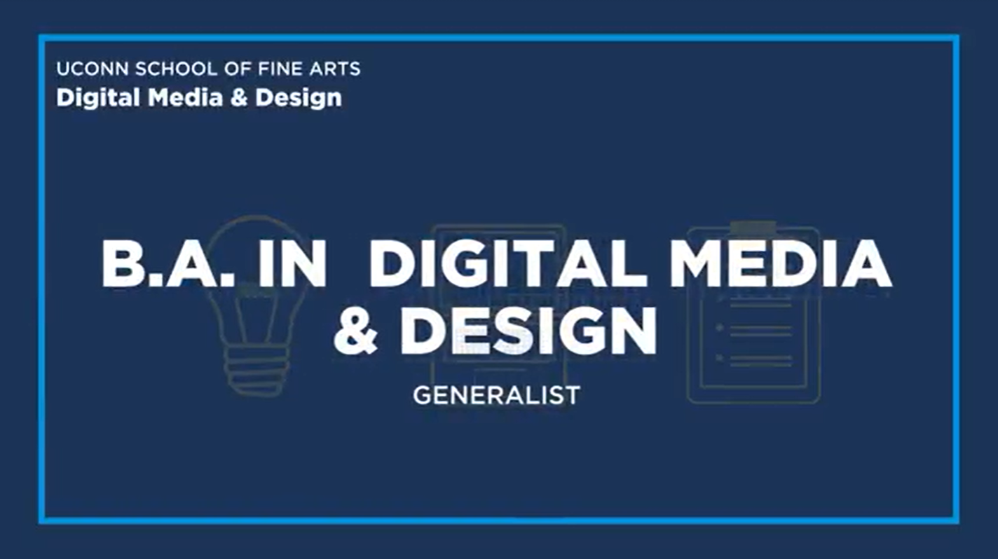 UConn Bound! | Digital Media & Design | School of Fine Arts ...